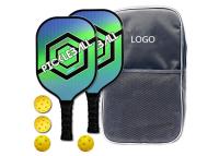 China Portable Lightweight Pickleball Racket Set 2 Piece Storage Bag for sale