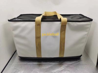 China Polyester Padel Pickleball Racket Duffel Bag 56x33x24cm with Inner Ball Pocket for sale