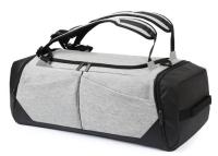 China Custom Oxford Sports Duffle Bag 51x26x26cm Large Capacity Gym Travel with Shoe Compartment for sale