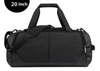 China Customizable Gym Duffle Bag Backpack 51x26x26cm with Shoe Compartment Oxford for sale