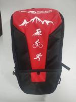 China Detachable Bike Helmet Backpack 50x33x24cm with Dry Wet Separation for Triathlon for sale