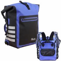 China TPU Waterproof Bicycle Pannier Bag 20L 25L Roll Top Grocery Carrier Backpack for sale