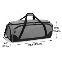 China OEM Badminton Racket Bag 75cm Portable Tennis Duffle with Shoe Compartment for sale