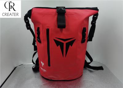 China 30L Waterproof Dry Bag Backpack IPX6 PVC Tarpaulin Outdoor Camping Roll Top for sale