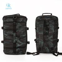 China Custom Camouflage Badminton Racket Bag 29x24x48cm Oxford Duffle Travel Shoulder Bag for sale