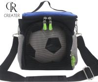 China Custom Polyester Soccer Sport Bag 28x30x18cm Outdoor Basketball Football Carrying Bag for sale