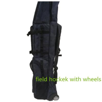 China Water Resistant 600D PVC Field Hockey Backpack Stick Bag Holds 4 Sticks with Stick Slot for sale