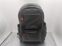 China Custom Laptop Backpack 15.6 Inch 20L Multi-Compartment Black Grey Personalized Design for sale