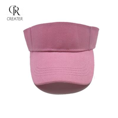 China Custom Logo Visor Hat 56-60cm Adult Size Breathable Outdoor Sports Baseball Cap for sale