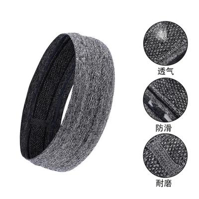 China Girls Athletic Stretch Headbands Soft Elastic Fitness Tennis Sweatband 5x24cm for sale