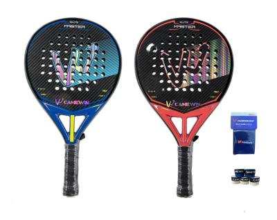 China 38mm Thickness Pickleball Racket 465mm Length Carbon Graphite Frame EVA Foam Core OEM Custom for sale