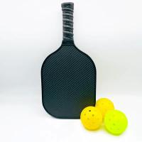 China Thermoformed Power Pickleball Paddle T700 Raw Carbon 12mm USAPA 235g for sale