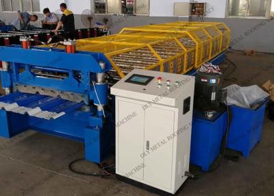 China TR35 Trapezoidal Sheet Roll Forming Machine 5.5kw 380V Color Steel Roof Tile Making Equipment for sale