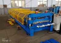 China Hydraulic Cutting 5.5kw Steel Roof Roll Forming Machine 1250mm Width 6500mm Ag Panel for sale