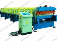 China Trapezoidal Roofing Roll Forming Machine 1250mm 380V for Metal Cladding for sale