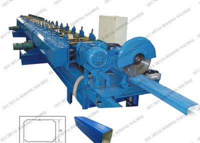 China Rain Spout Erw Pipe Making Machine 5.5kw Downspout Making Machine Roofing for sale