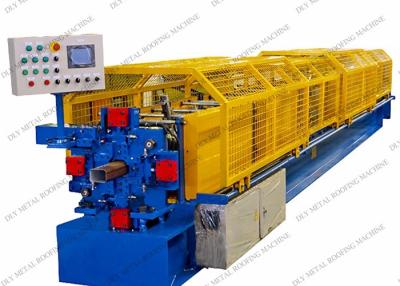 China PLC Downspout Pipe Roll Forming Machine 380V 3kw Downpipe Profiling Line for sale
