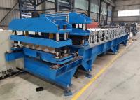 China 5.5kw 1250mm Corrugated Roofing Machine Mobile Roof Sheeting Roll Former for sale