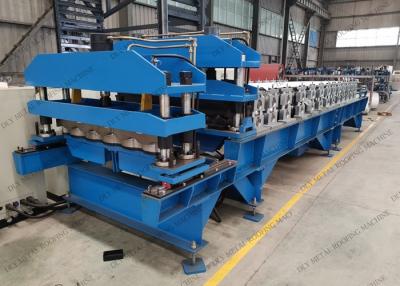 China 5.5kw 1250mm Corrugated Roofing Machine Mobile Roof Sheeting Roll Former for sale