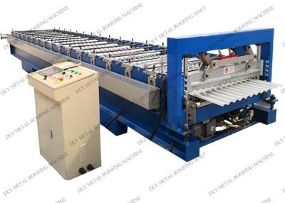 China 3P Corrugated Iron Sheet Making Machine 8000kg Metal Roof Roll Forming Equipment 5.5kw for sale