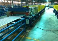 China 1250mm 380V Metal Roofing Sheet Making Machine PLC Automatic Roll Forming for sale