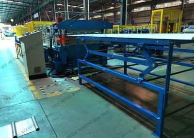 China 0.7mm Metal Roofing Machine 380V 480V Steel Roof Sheet Roll Forming Machine 15m Speed for sale