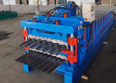 China 4kw Standing Seam Metal Roofing Machine 380v For Galvanized Sheet for sale