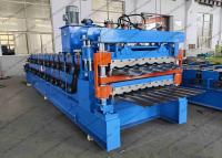 China 50hz 0.5mm 1250mm Double Layer Forming Machine For Metal Roof for sale