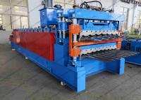 China Glazed Automatic Touch Screen Roof Tile Roll Forming Machine 50hz Cr12 for sale