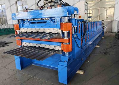 China 0.3mm Cr12 Double Layer Forming Machine Hydraulic Cutting for sale