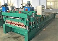China PLC Controlled PPGI Metal Roofing Machine 50mm IBR Sheet Roll Forming 6000kg for sale