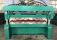 China 40Cr Roof Roll Forming Machine 1250mm 15kw Corrugated Sheet Making Machine for sale