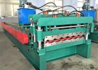 China Automatic 3P PLC Metal Roofing Machine PPGI Standing Seam Roll Former 1250mm Width 380V for sale