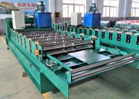 China PLC Controlled PPGI Metal Roofing Machine 50mm IBR Sheet Roll Forming 6000kg for sale