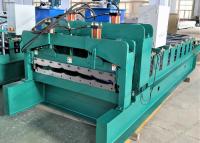 China 20M Roofing Sheet Roll Forming Machine Cr12 CE Roof Panel Roll Former for sale