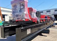China 3mm C Shape Purlin Roll Forming Machine PLC 5.5kw U Channel Forming Equipment for sale