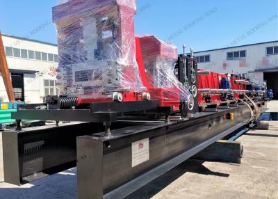 China 3mm C Shape Purlin Roll Forming Machine PLC 5.5kw U Channel Forming Equipment for sale