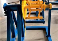 China Manual 5T Four Arms Uncoiler Machine 450-550mm ID Steel Coil Decoiler for sale