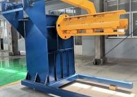 China Electric Automatic Decoiler 5000kgs Hydraulic Uncoiler With Four Arms for sale