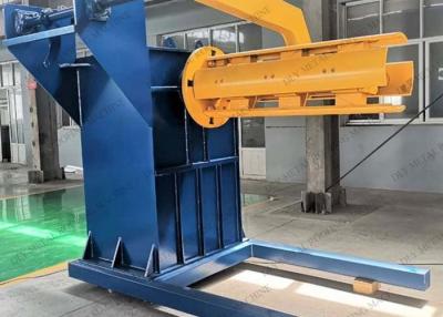 China Electric Automatic Decoiler 5000kgs Hydraulic Uncoiler With Four Arms for sale