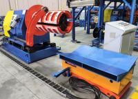 China CE Heavy Duty Decoiler 1250mm Metal Decoiler Machine For Galvanized Coil for sale