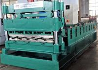China 5kw Corrugated Sheet Metal Machine 0.7mm 8 Steps Ibr Rolling Machine for sale