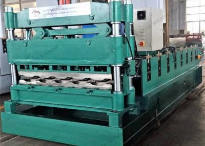 China 5kw Corrugated Sheet Metal Machine 0.7mm 8 Steps Ibr Rolling Machine for sale