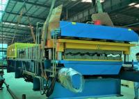 China 480V Color Steel Roll Forming Machine 3P Standing Seam Roof Machine 16 Steps 75mm Roller for sale