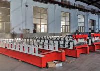 China Q235 Glazed Roof Tile Roll Forming Machine PLC Sheet Metal Forming Machine for sale