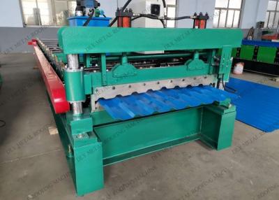 China Cr12 Trapezoidal Roll Forming Machine 5 Ton Metal Roofing Manufacturing Equipment for sale