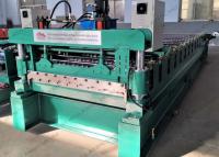 China PLC Trapezoidal Roll Forming Machine 13 Rollers 380V 3 Phase Metal Roofing for sale
