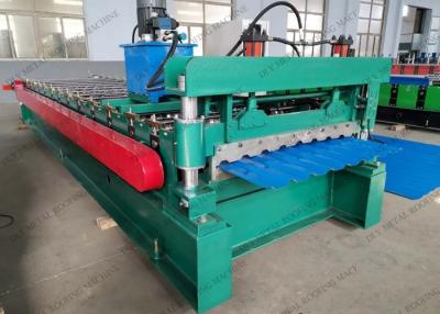 China 10kw Trapezoidal Roll Forming Machine To Make Corrugated Metal Sheet 380V for sale