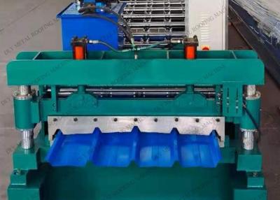China 4Kw Roofing Sheet Corrugating Machine Cr12 Roof Tile Roll Forming Equipment for sale
