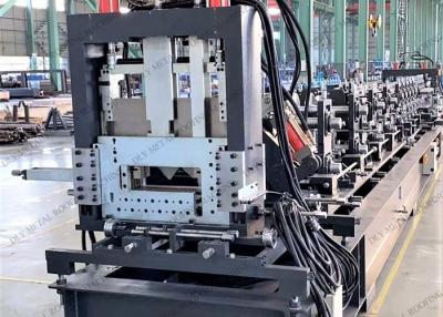 China 380V U Purlin Roll Forming Machine Hydraulic Cutting Purlin Roll Former for sale